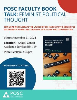 POSC Book Launch and Reception | California State University Long Beach